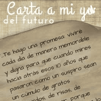Carta para mi yo del futuro