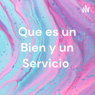 Que es un Bien y un Servicio