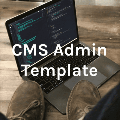 CMS Admin Template