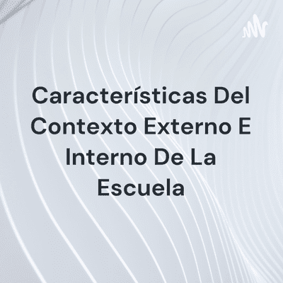Características Del Contexto Externo E Interno De La Escuela