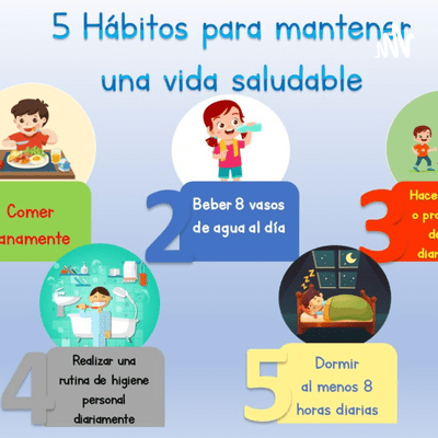 5 Hábitos Para Mantener Una Vida Saludable